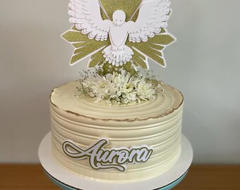 Holy Spirit Cake Topper - Etsy UK