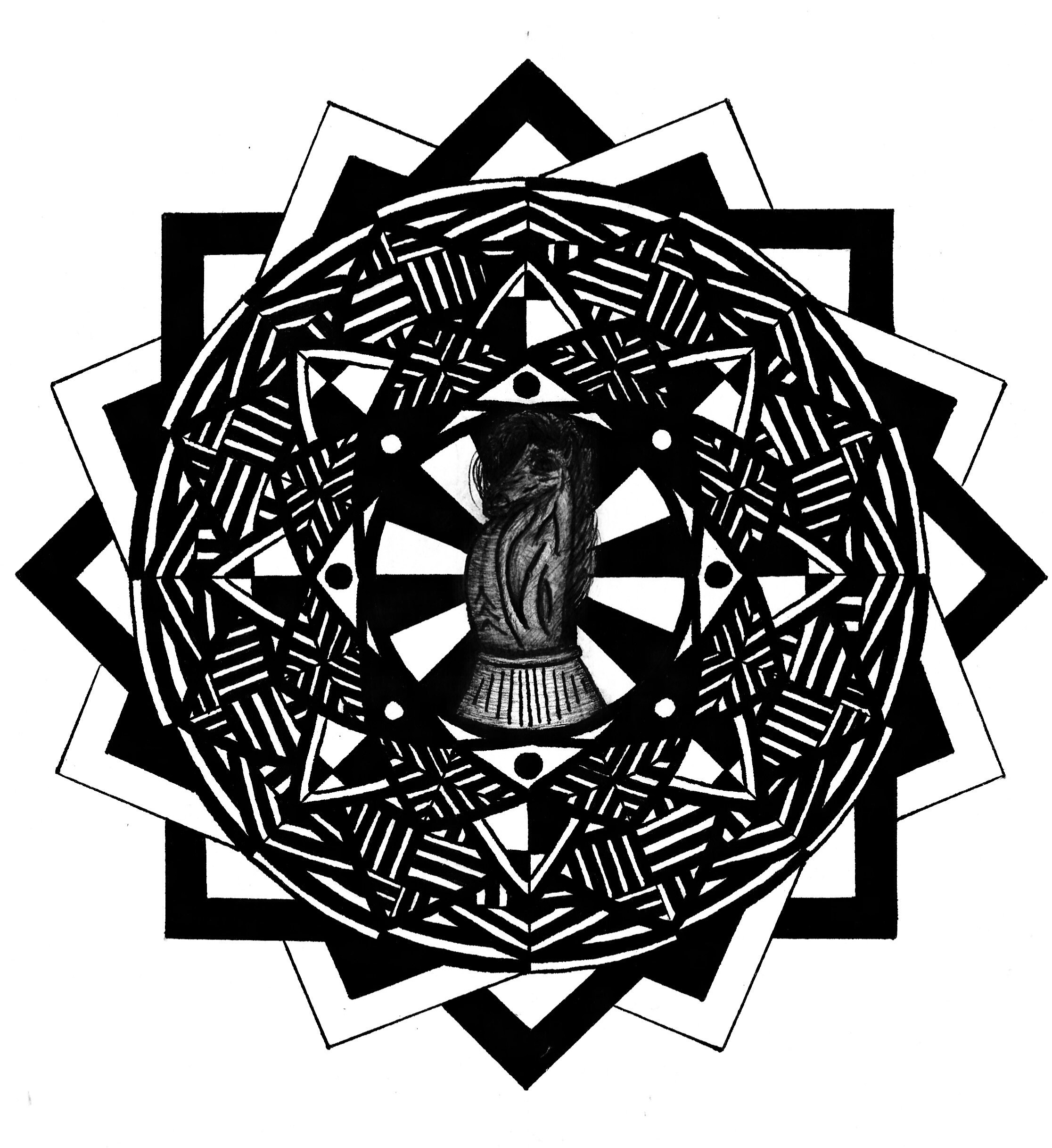 Mandala Chess Knighter - Etsy