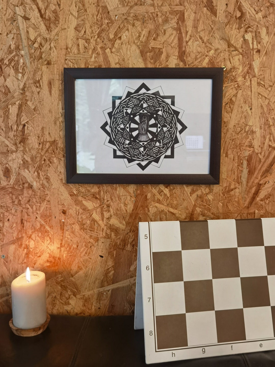 Mandala Chess Knighter - Etsy