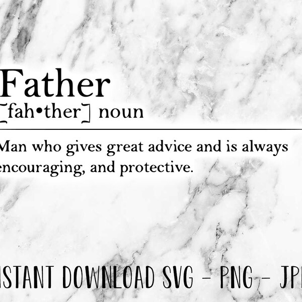 Father Definition - Etsy