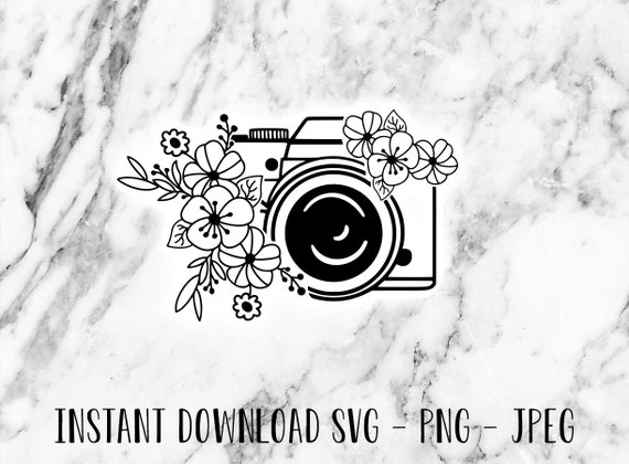Camera Cut File Digital Download SVG Cricut Friendly | Etsy UK