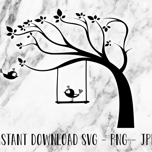 Birds on Tree - Etsy