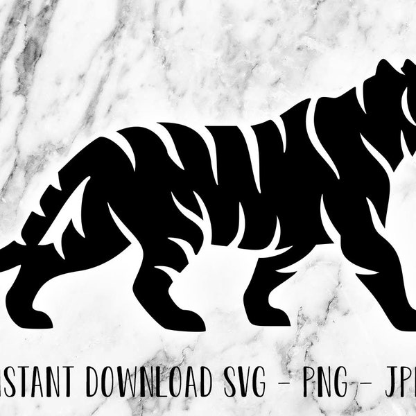 Tiger Svg Files for Cricut - Etsy