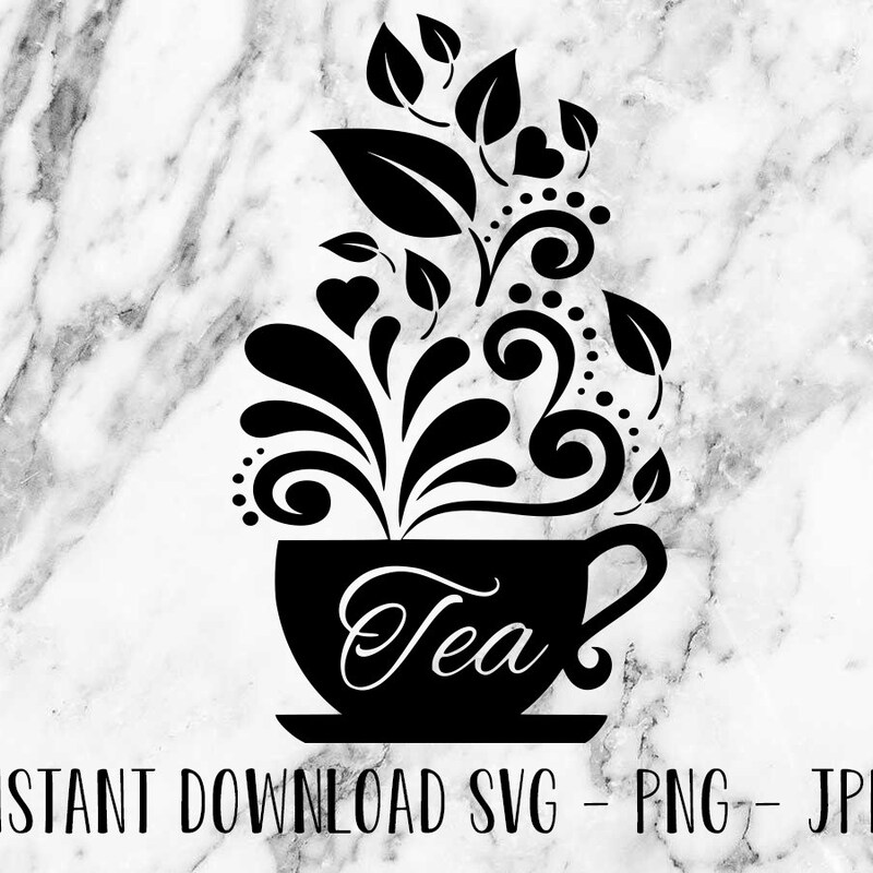 Svg Tea Cup - Etsy