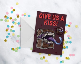 Mimic Birthday Card | Etsy