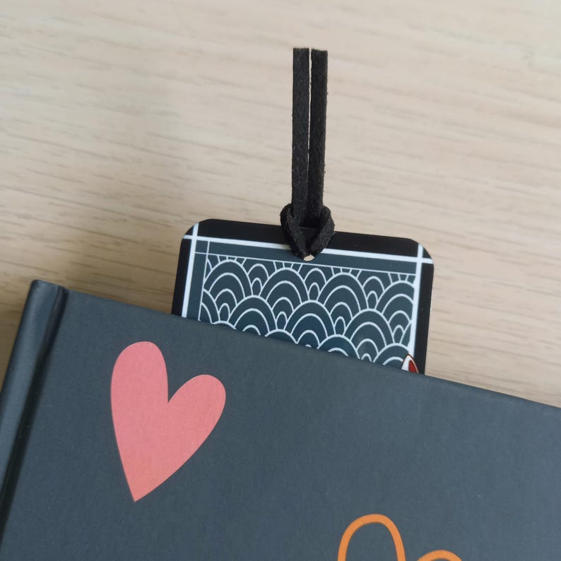 Japanese Fox Mask Fan Bookmark Illustrated Fantasy Design, Suede Cord ...