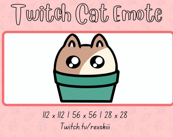 Kitty Cat Twitch Emotes, Cute Twitch Emote, Twitch Cat Emotes, Twitch ...
