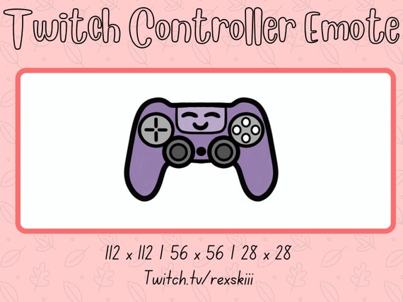 Controller Emote Kawaii Emotes Cute Emotes Gaming Emote - Etsy UK