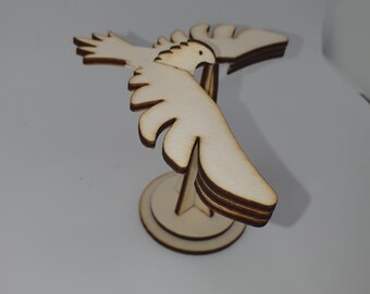 Wooden Balancing Bird | Etsy