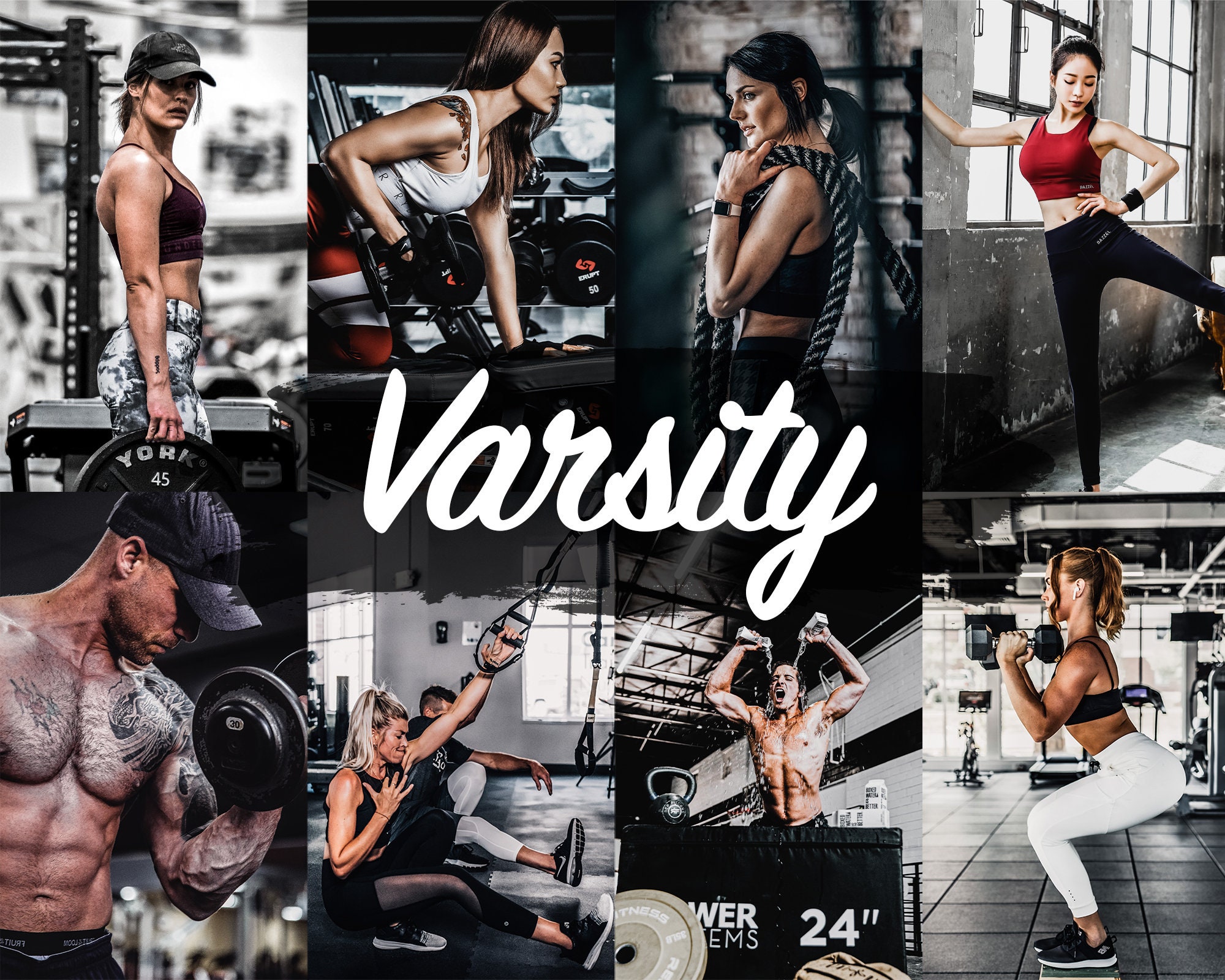 5 VARSITY Mobile & Desktop Lightroom Sports Presets for | Etsy