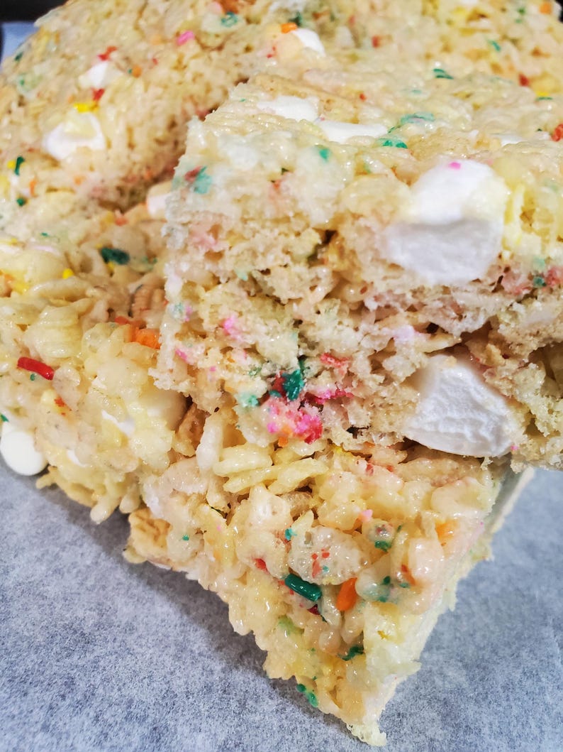 Loaded Goey Rice Krispy Treats - Etsy