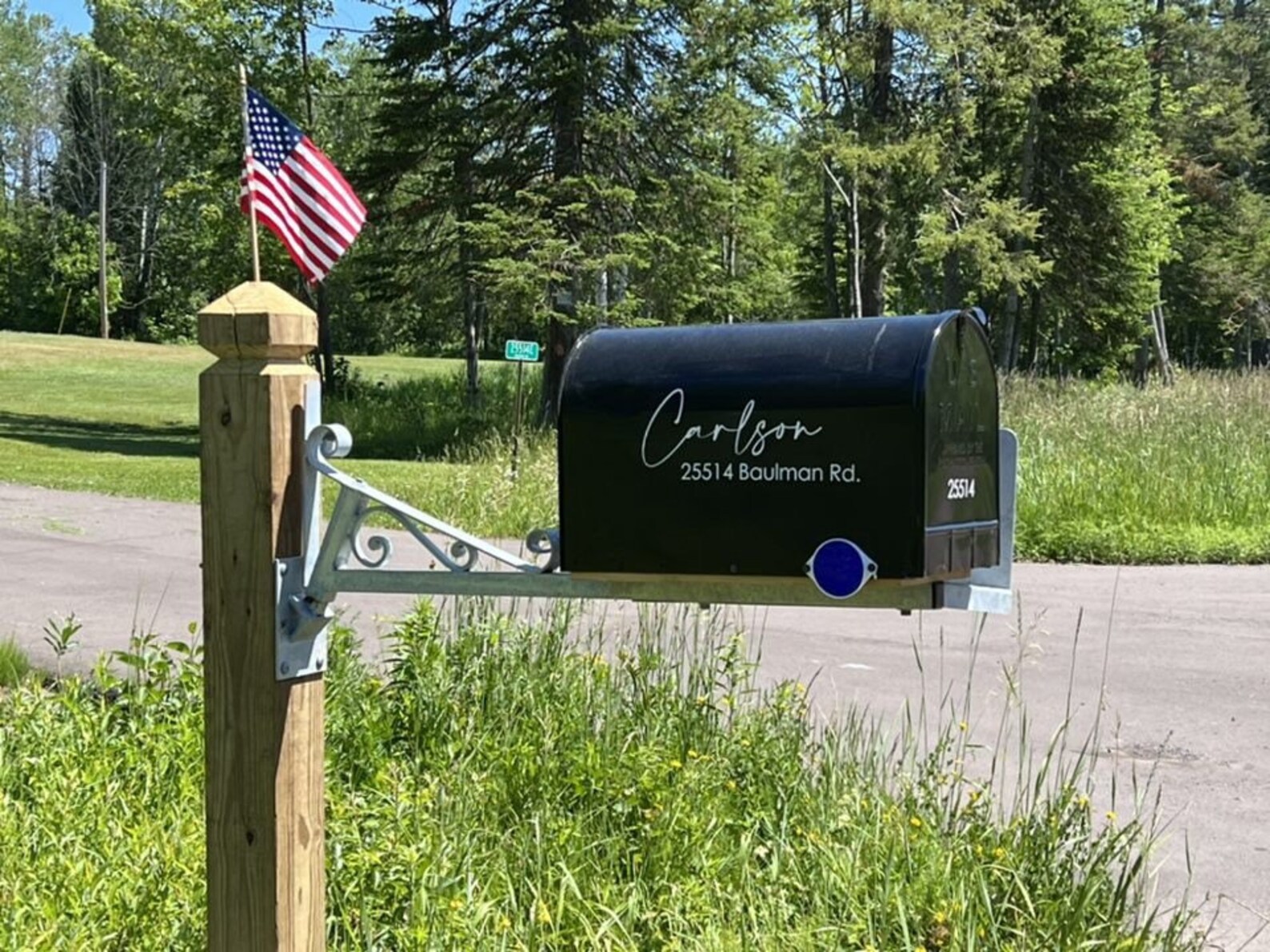 Personalized Mailbox Decal. Custom Vinyl Address for Mailboxes ...