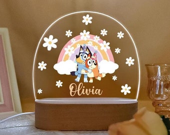 Bluey LED Night Light - Etsy