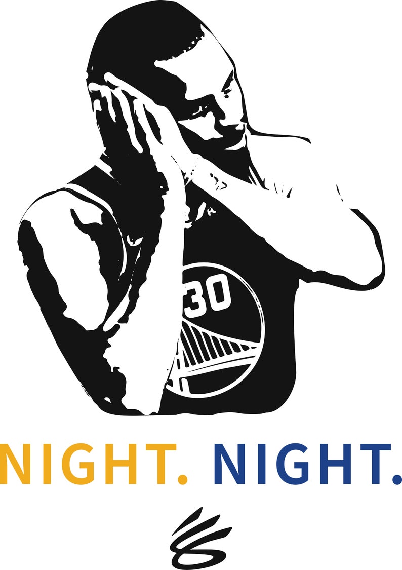 Svg Png Night Night svg Night Night png Steph Curry svg - Etsy Nederland