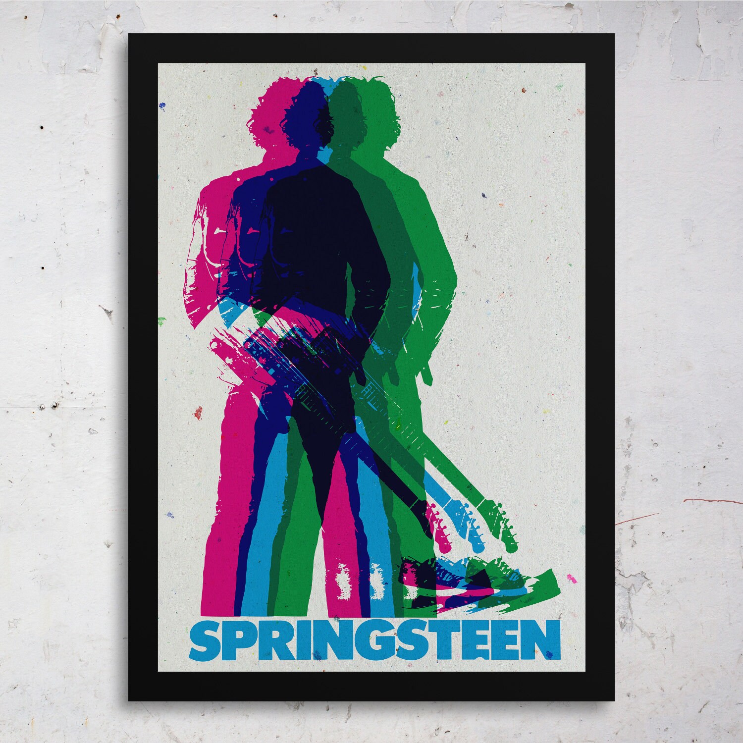 Bruce Springsteen Live Concert Tour Graphic Print - Etsy