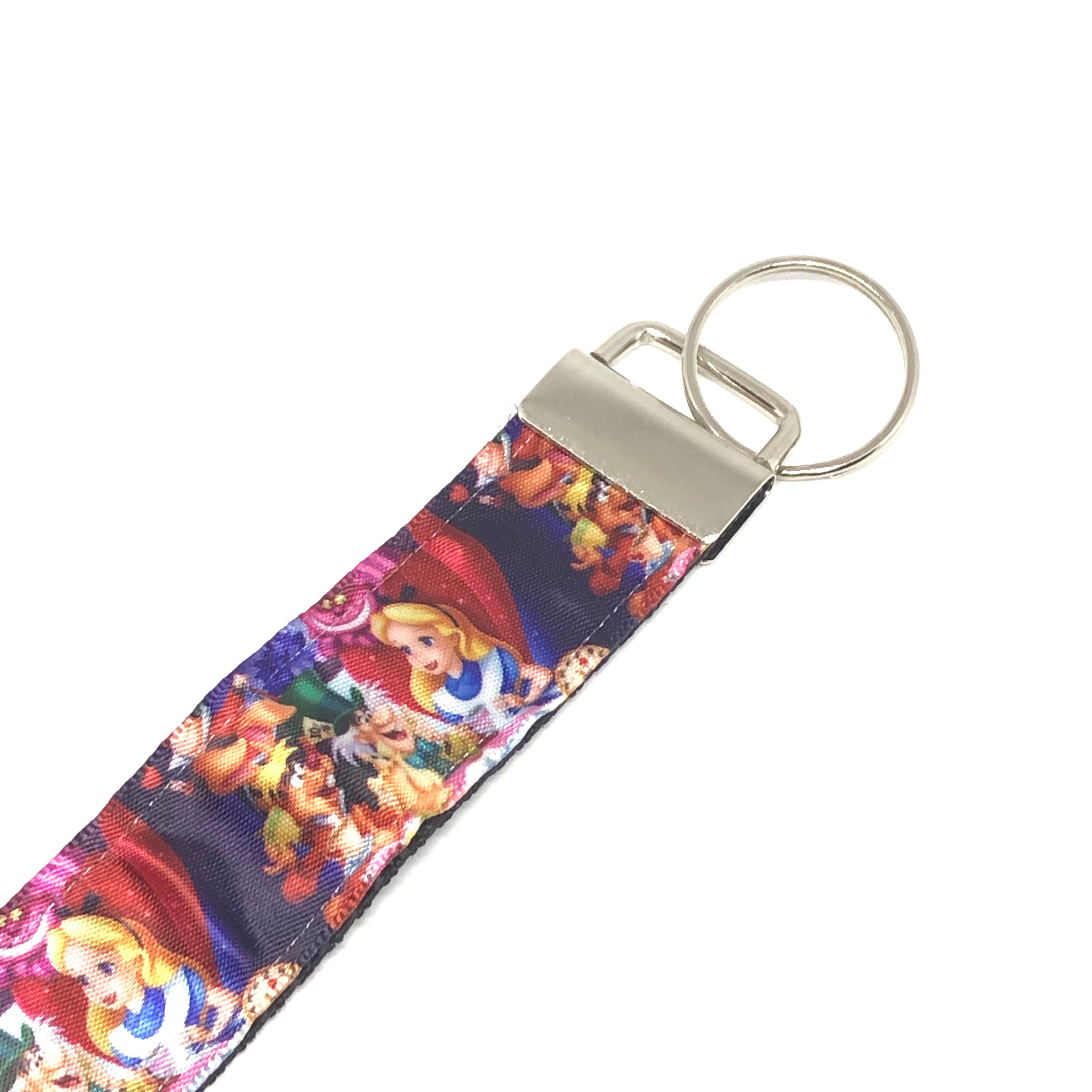 Wonderland Alice Key Chain Cartoon Key Ring Accessories Cartoon ...