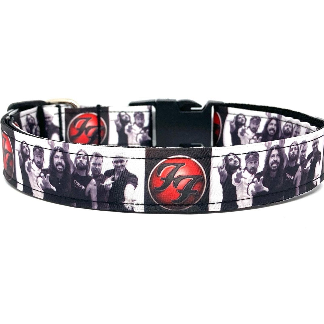 F Fighters Rock Band Dog Collar - Etsy