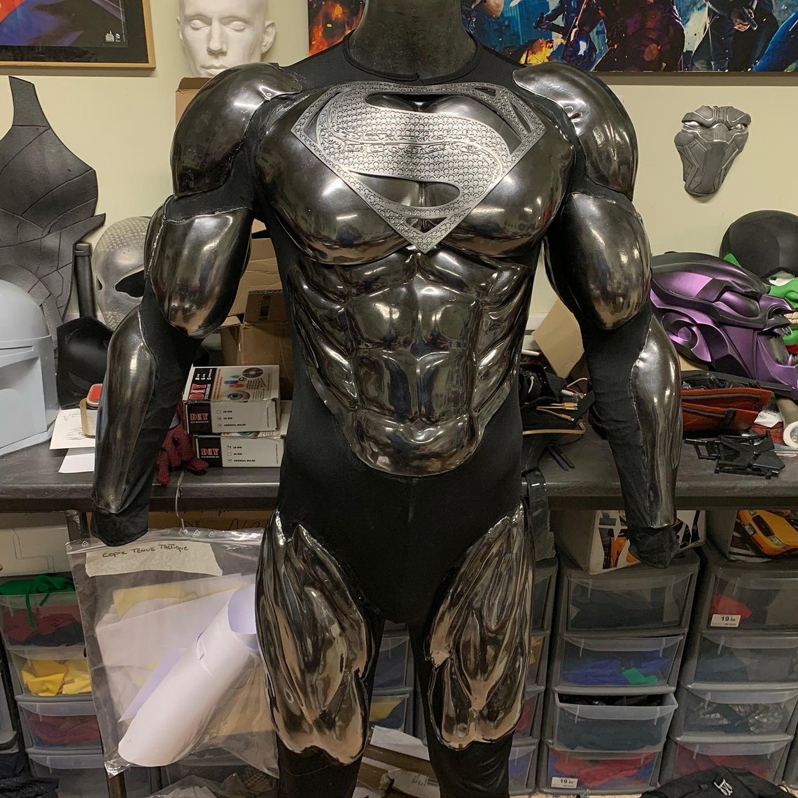 Muscle Suit Chrome Cosplay | Etsy