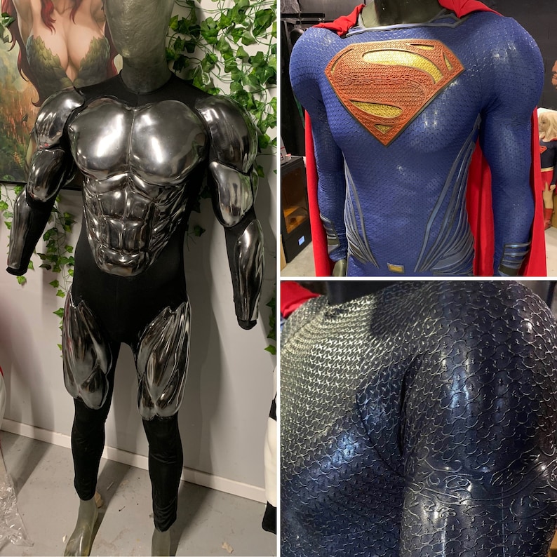 Muscle Suit Chrome Cosplay - Etsy