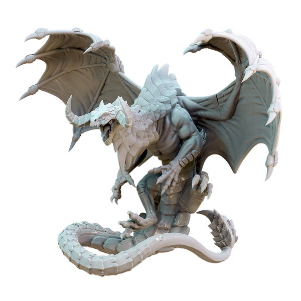 Blue Dragon Figure - Etsy