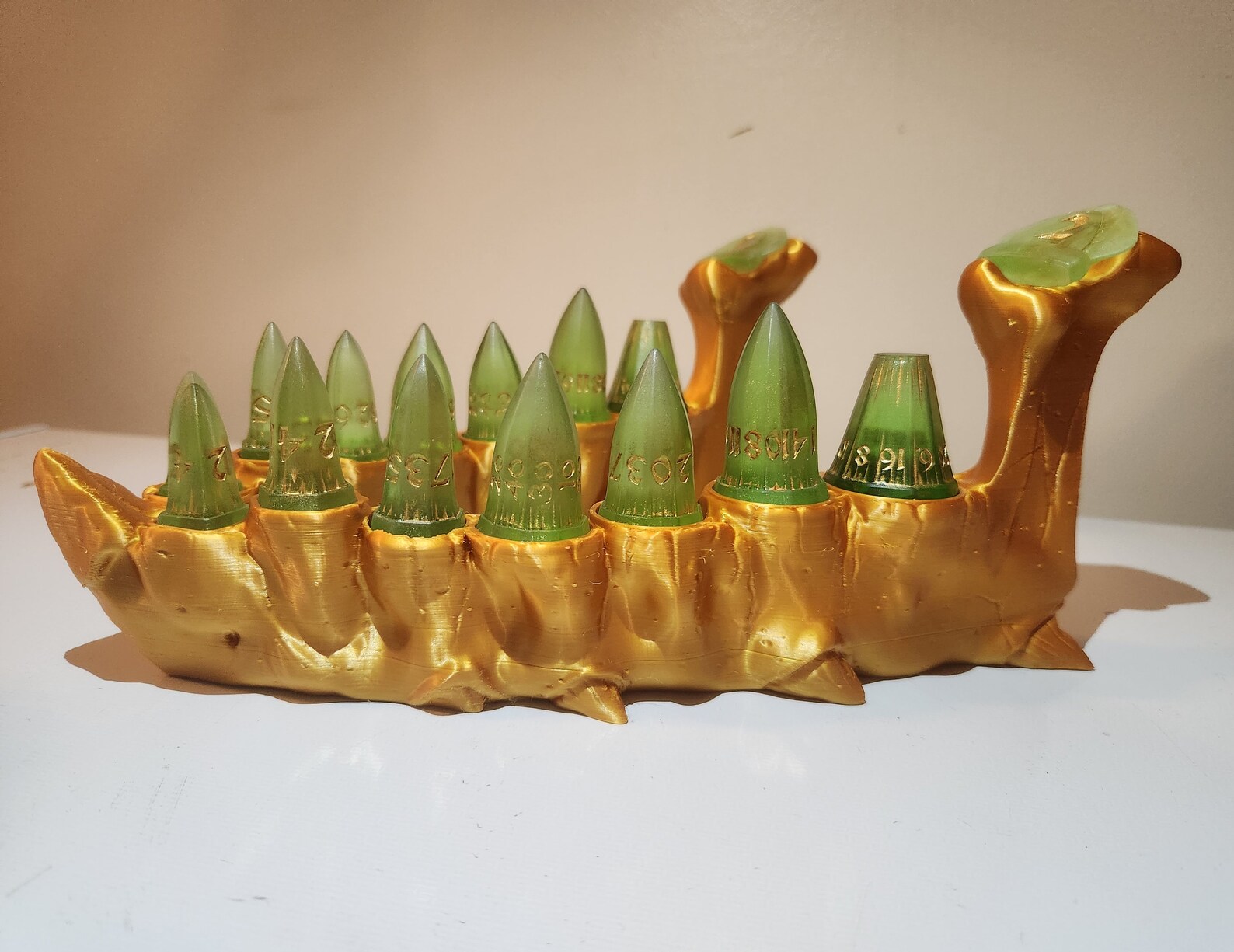 Dragon Jaw Bone Dice Holder/ Dragon Tooth Dice Set - Etsy