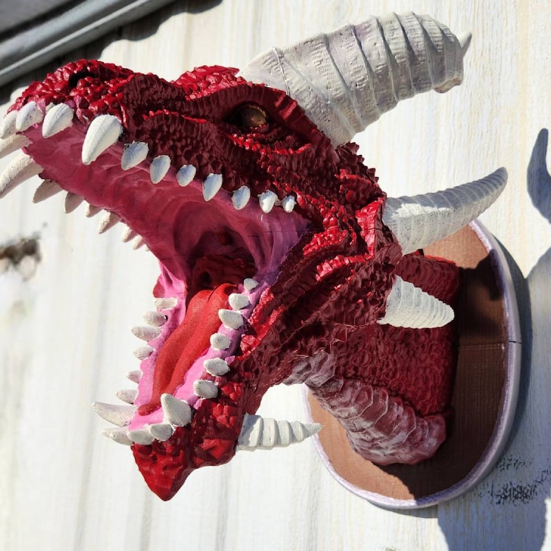 Dragon Wall Mount - Etsy