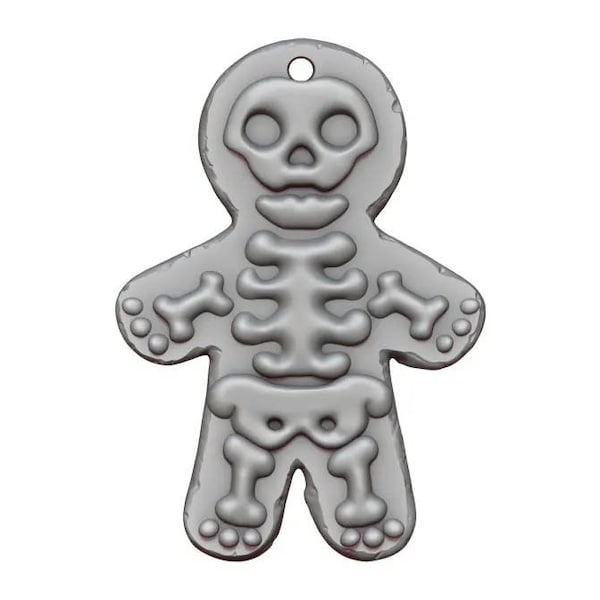 Gingerbread Skeleton - Etsy