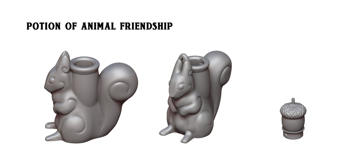 Potion of Animal Friendship/ Dice Holder/ Dice Buddy/ - Etsy
