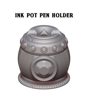 Crowned Skull Diorama/ Desk Display/ Dice Holder/ Sticky Note Holder ...