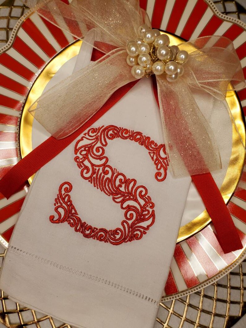 Vintage Monogram Embroidery Font Bundle Machine Embroidery - Etsy