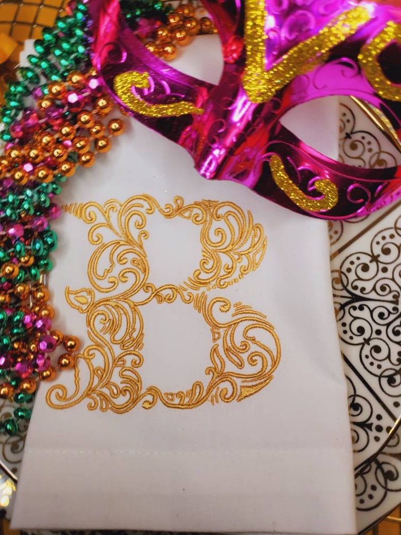 Vintage Monogram Embroidery Font Bundle Machine Embroidery - Etsy