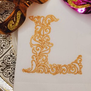 Vintage Monogram Embroidery Font Bundle, Machine Embroidery Design ...