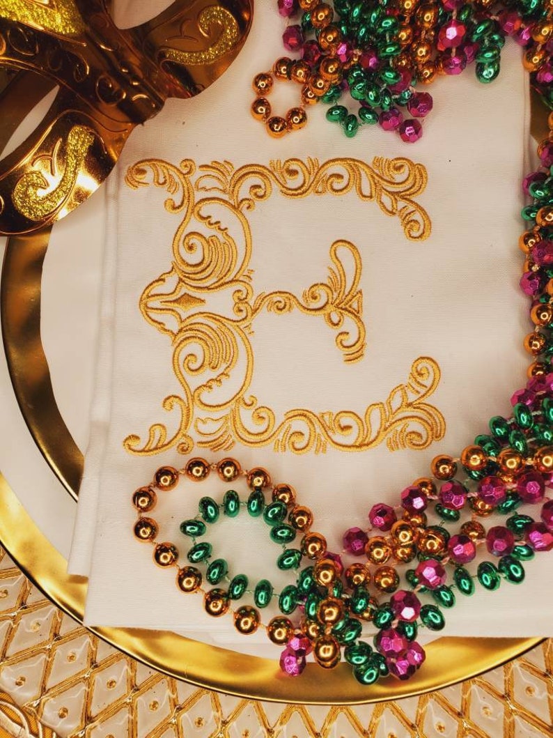 Vintage Monogram Embroidery Font Bundle Machine Embroidery - Etsy