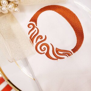 Embroidered Monogram Letter O, Embroidery Font Design File, Machine ...