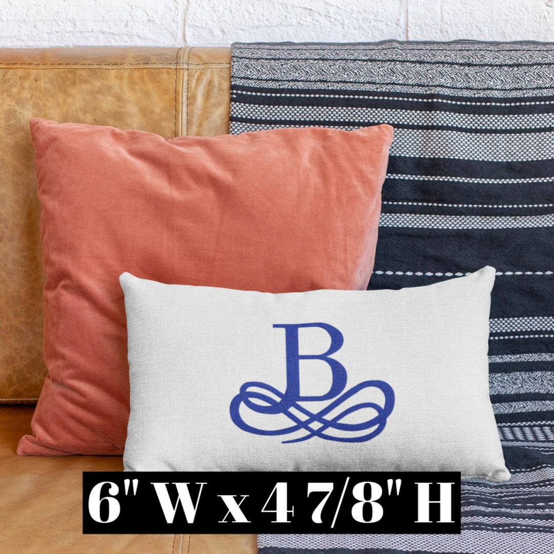Large Machine Embroidery Monogram Letter B | Elegant Embroidery Letter ...