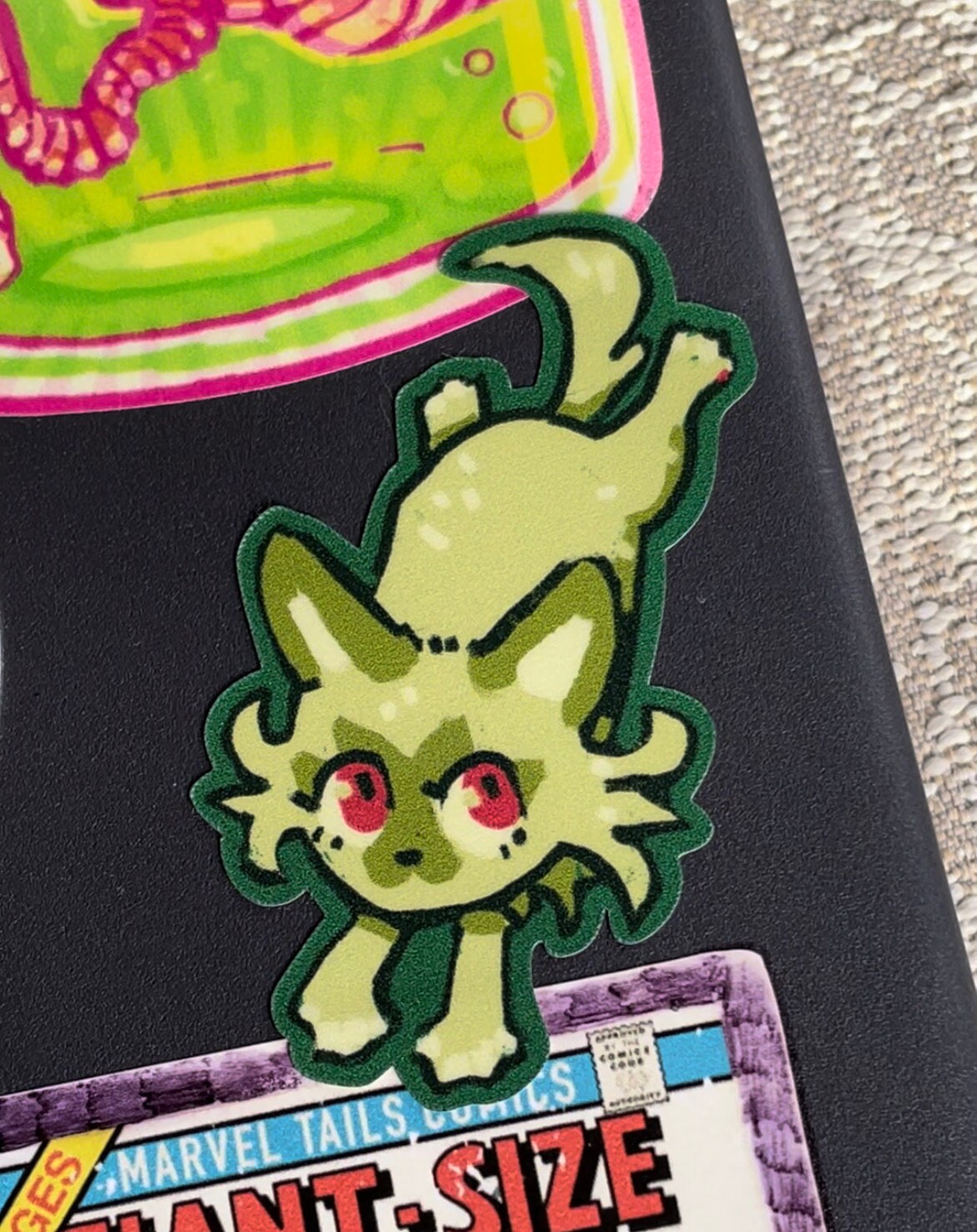 Pokemon Vinyl Stickers Sprigatito Clodsire Tyranitar Sticker Sheet ...