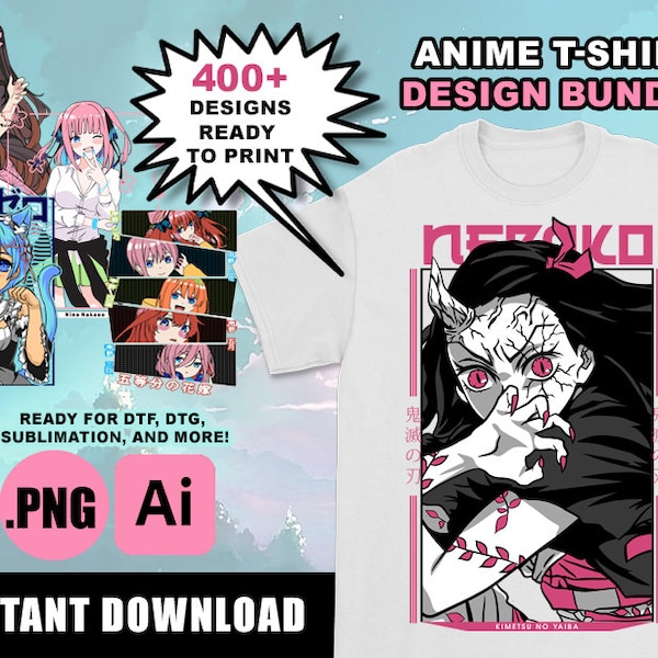Anime Dtg Designs - Etsy