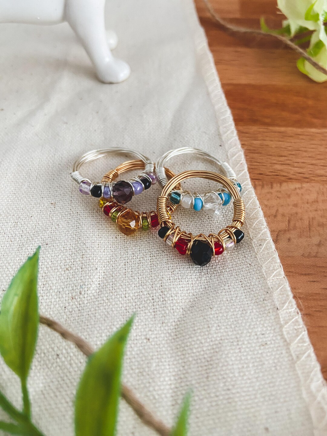 Wandavision Beaded Rings | Wanda, Vision, Agatha, Pietro - Etsy