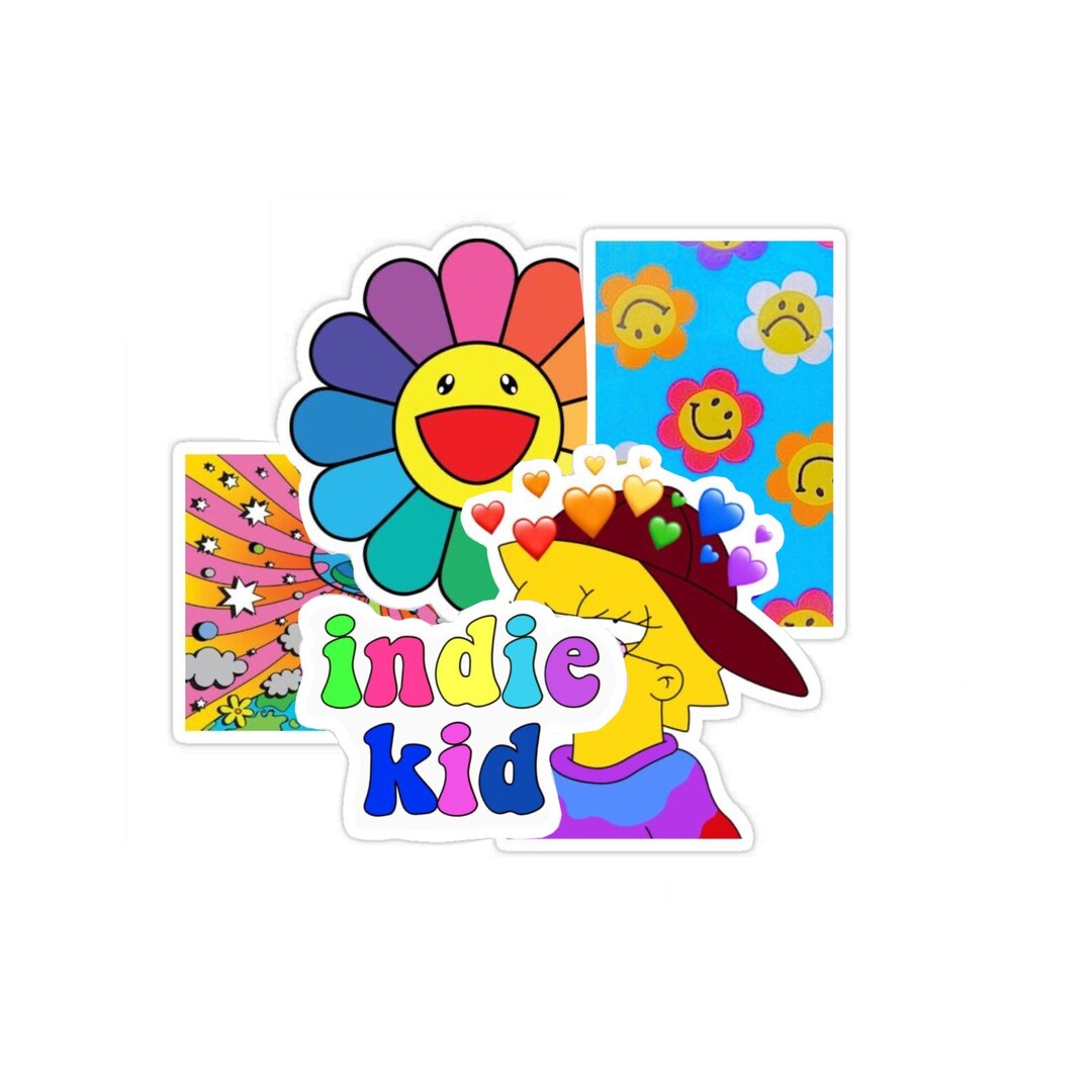 5-50 Indie Stickers - Etsy