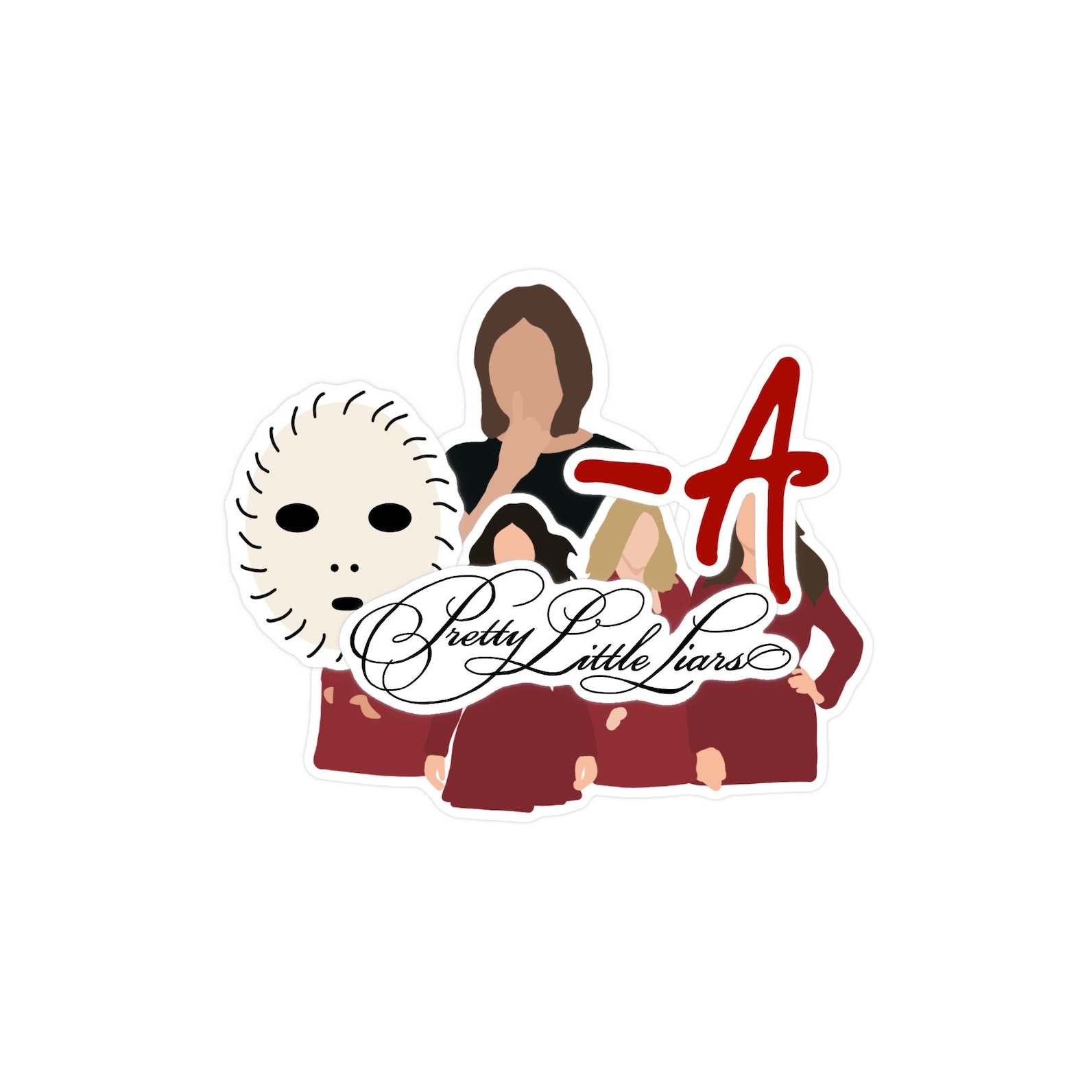 5-50 Pretty Little Liar Stickers - Etsy