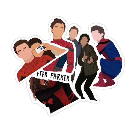 5-50 Tom Holland Stickers | Etsy