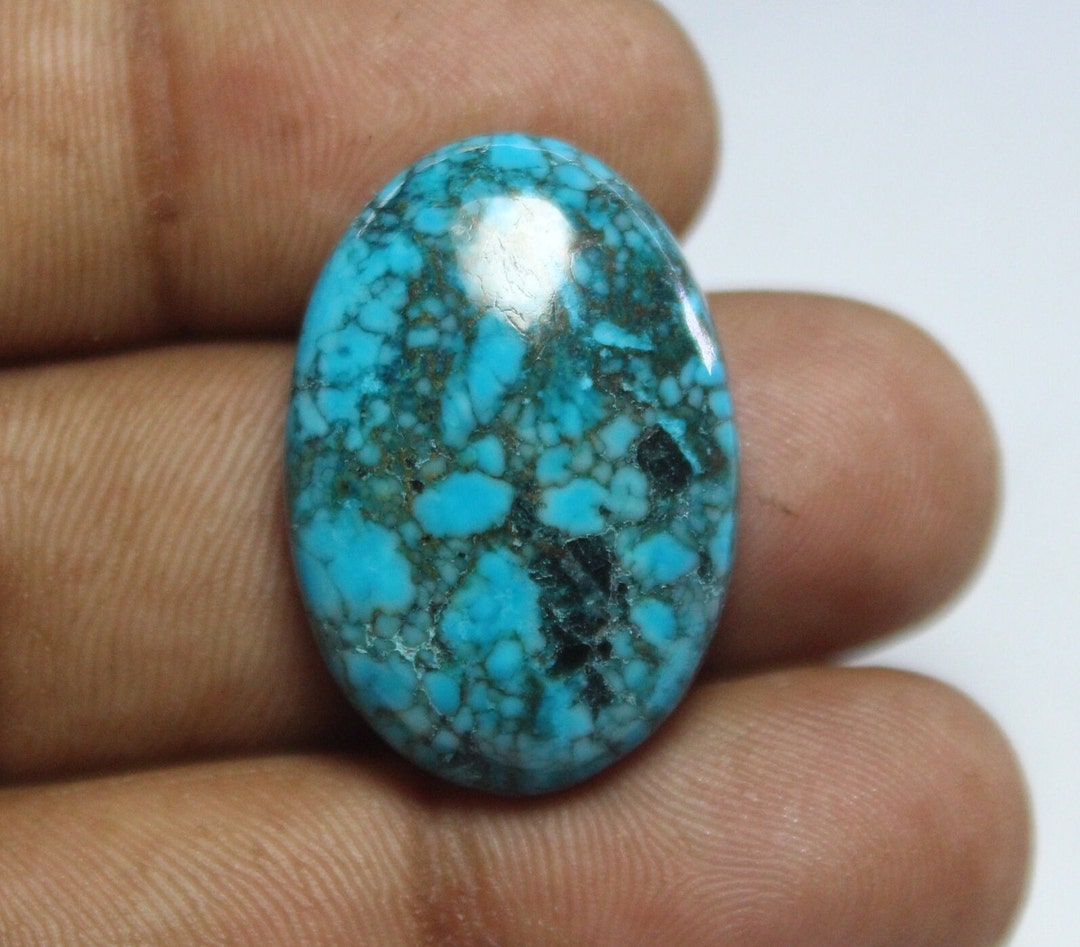 AAA Quality Blue Turquoise Gemstone Blue Turquoise Cabochon Blue ...