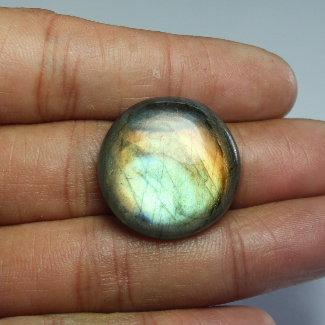 Very Rare Beautiful Multi Flashy Color Labradorite Cabochon, Rainbow ...