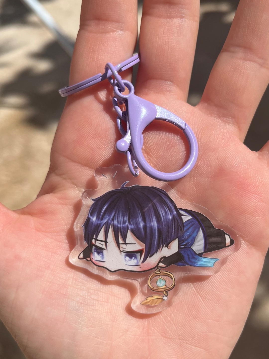 Scaramouche Chibi Keychain - Etsy