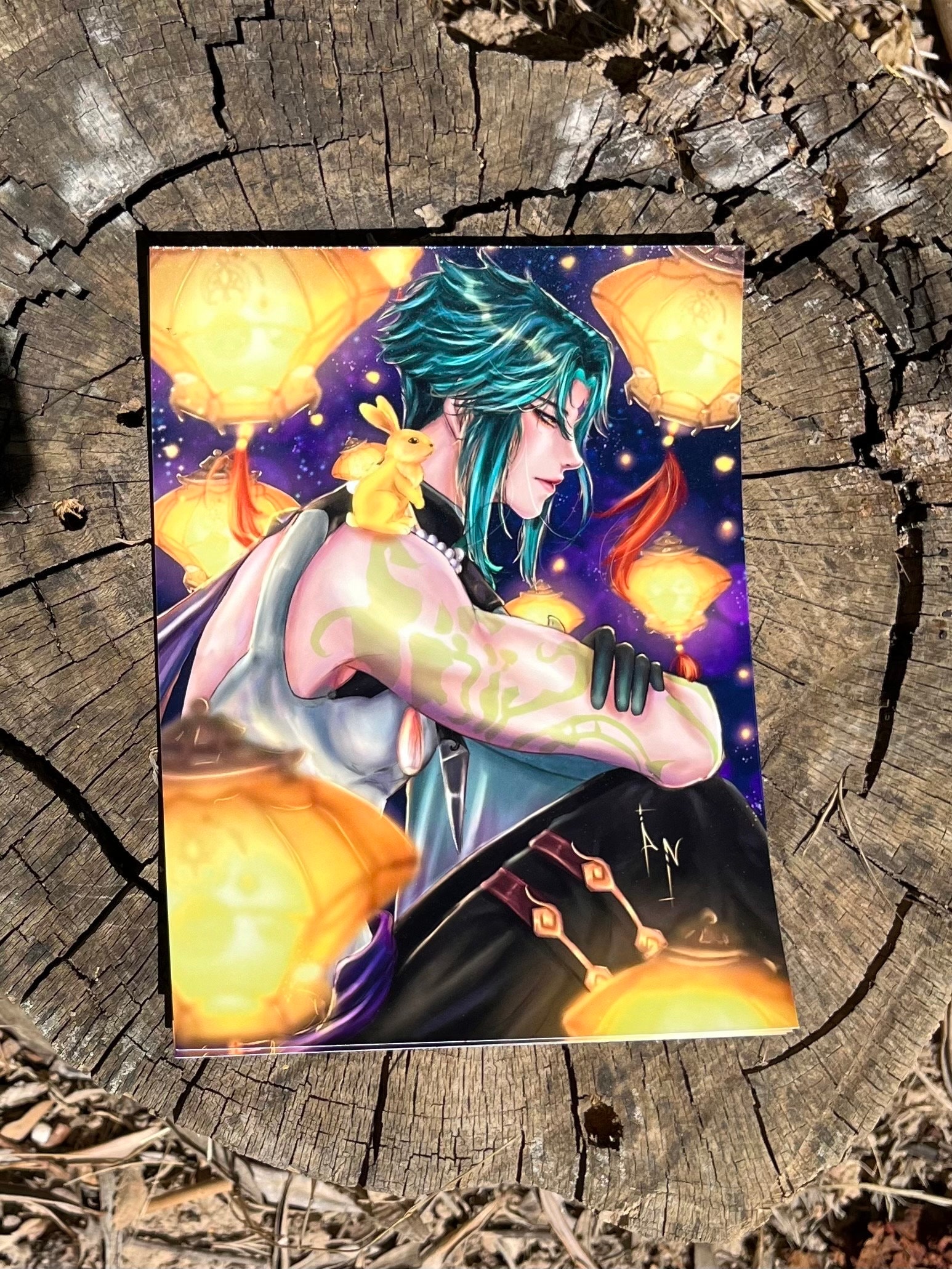 Fanart Xiao Print - Etsy