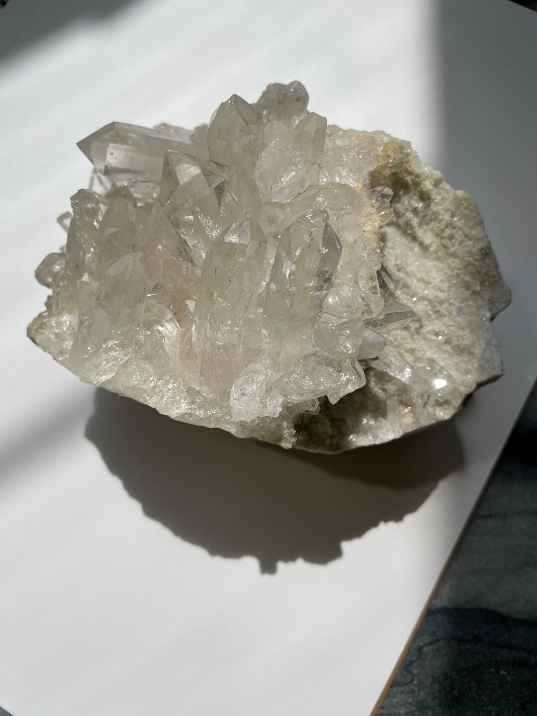 BEAUTIFUL DISPLAY Himalayan Quartz Cluster Specimen - High Vibration ...