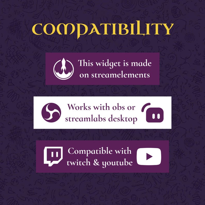 WIDGET Wizard Battle for Twitch and Youtube | Compatible With OBS and ...