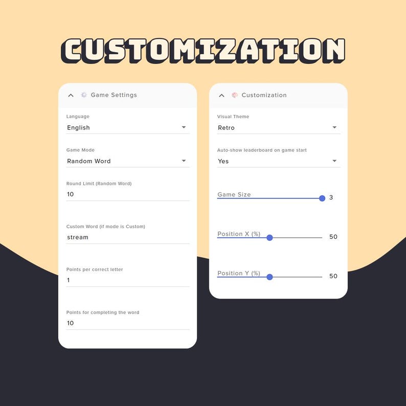 WIDGET Wordy for Twitch and Youtube | Word Guessing Game Compatible ...