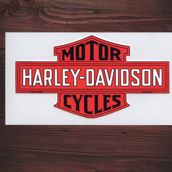 Harley Davidson Decal - Etsy