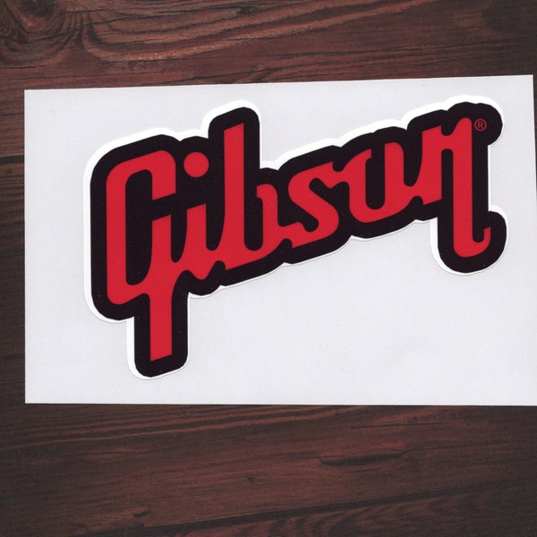 Gibson Decal - Etsy